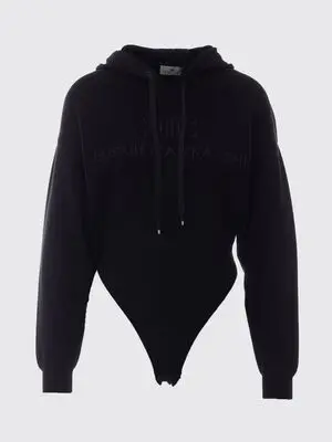 Elisabetta Franchi Embellished Logo Bodysuit
