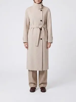 Brunello Cucinelli Belted Coat - Beige