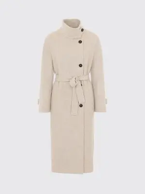 Brunello Cucinelli Belted Coat - Beige