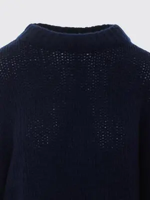 LISA YANG Chunky Knit Sweater With Balloon Sleeves - Blue