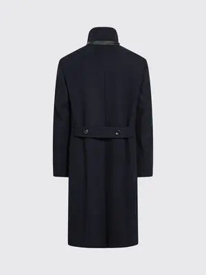 TOM FORD Double-breasted Overcoat - Navy