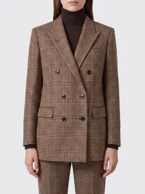 Tagliatore Double Breasted Plaid Blazer