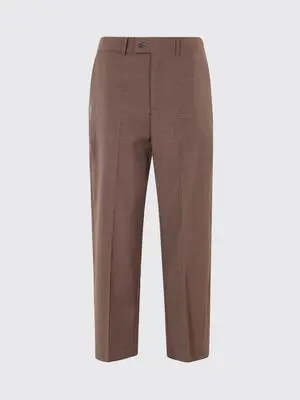 Erika Cavallini High-waisted Straight-leg Pure Virgin Wool Trousers