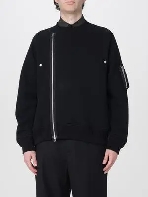 Sacai Asymmetrical Zip Sweatshirt - Black