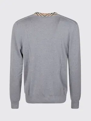 Burberry Vintage Check Pure Wool V-neck Jumper