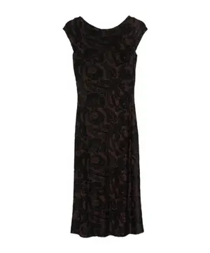 Etro Paisley-patterned Devoré Midi Dress