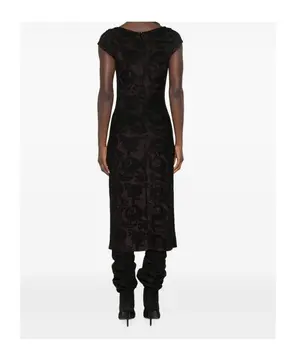 Etro Paisley-patterned Devoré Midi Dress