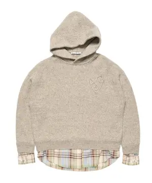 Acne Studios Layered Knit Hoodie