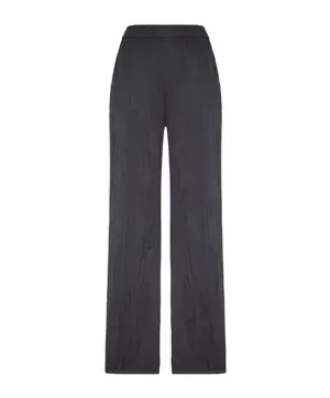 COURREGES Wide-leg Crinkled Trousers