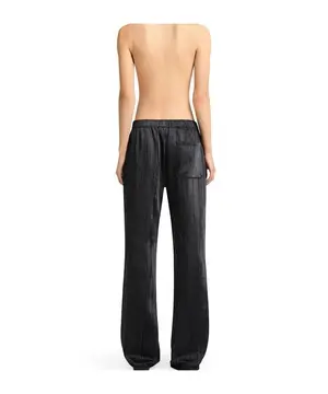 COURREGES Wide-leg Crinkled Trousers