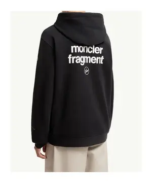 Moncler X Fragment Logo Cotton Hoodie