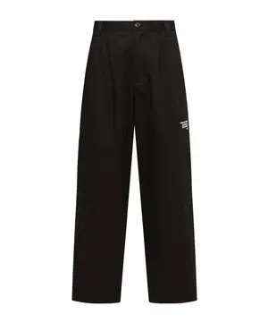 Moncler X Fragment Cotton Gabardine Pleated Trousers
