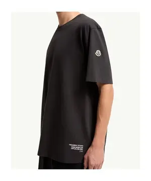 Moncler X Fragment Logo Cotton T-shirt