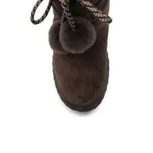 JIMMY CHOO Round Toe Ankle Boots