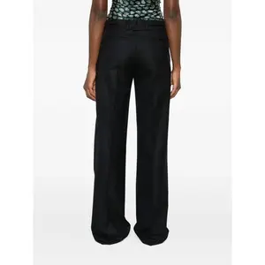 Dries Van Noten Wide-leg Pinstripe Trousers