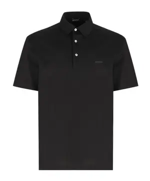 Zegna Embroidered Polos For Men