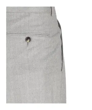 Zegna Pleated Tapered Trousers
