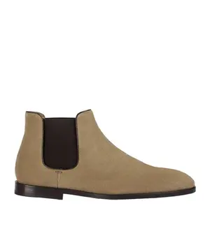 DOUCAL'S Suede Chelsea Boots - Cocoa