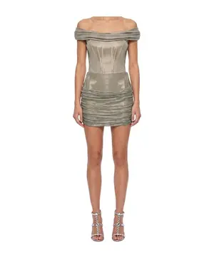 Giuseppe Di Morabito Embellished Ruched Mini Skirt