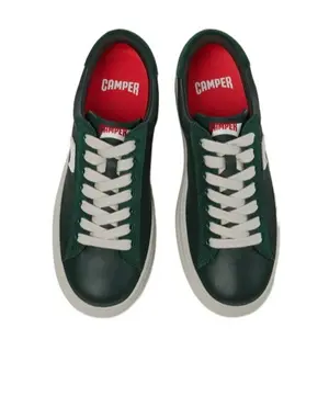 Camper Leather And Nubuck Lace-up Sneakers