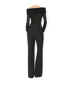 Alaïa Straight-leg Pants With Sculptural Pockets
