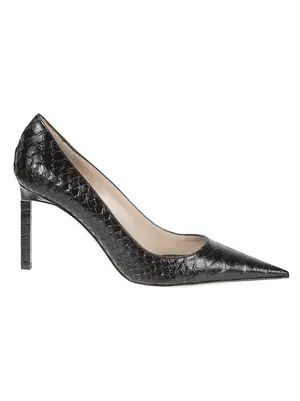 TOM FORD Pointed-toe Embossed High Heels