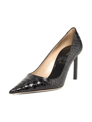 TOM FORD Pointed-toe Embossed High Heels
