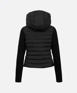 TATRAS Long-sleeved Down Jacket With Color-blocked Sleeves And Hood