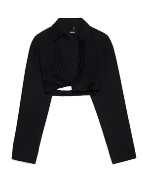 Jacquemus Bahia Cropped Shirt