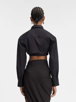 Jacquemus Bahia Cropped Shirt