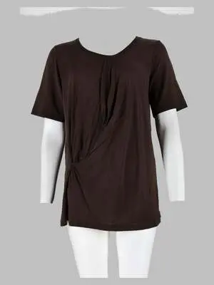 UMA WANG Modal-blend Top - Brown