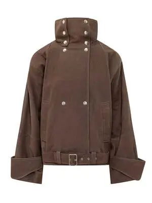 IRO PARIS Melior Jacket - Coffee Bean