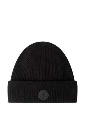 Moncler Luxury Logo Beanie Hat