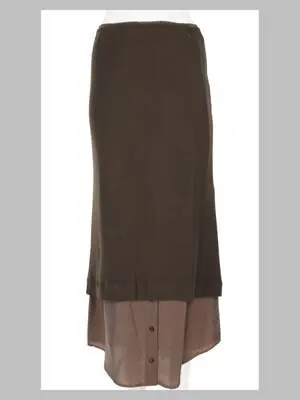 ALYSI Midi Skirt - Brown