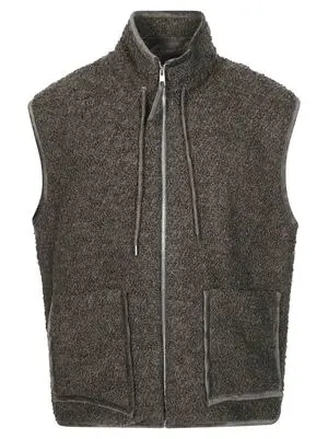 AMARANTO Quilted Teddy Vest