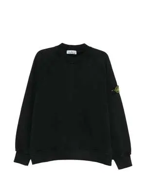 Stone Island Ribbed Neckline Sweatshirt