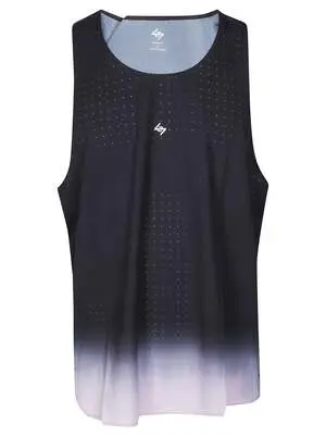 247 REPRESENT Perforated Running Singlet - Nero