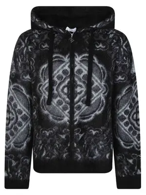 Casablanca Carpet Mohair Hoodie