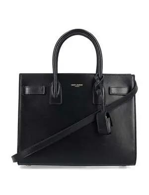 SAINT LAURENT SAINT LAURENT Medium Leather Tote Bag
