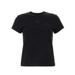 Alexander Wang Essential Shrunk T-shirt - Black