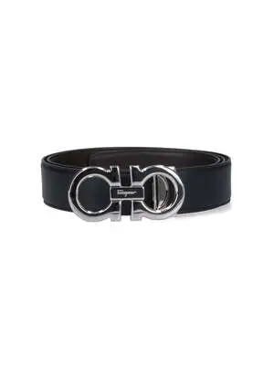 FERRAGAMO Calf Leather Belt For