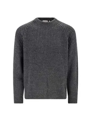 Carhartt Work In Progress Ribbed Crewneck Sweater - Black
