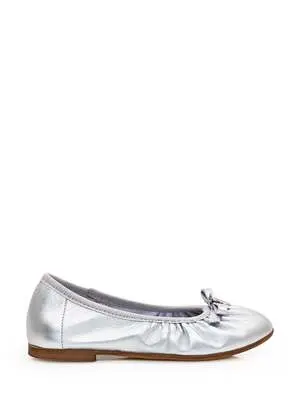Monnalisa Ballerina Flats With Bow Detail