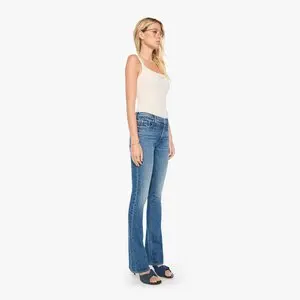 MOTHER The Runaway High Rise Skinny Flare Jeans