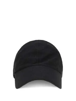 Gucci Baseball Cap With Gg Pattern - Black