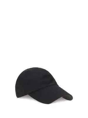 Gucci Baseball Cap With Gg Pattern - Black