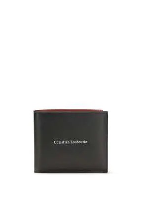 CHRISTIAN LOUBOUTIN Canopy Bifold Wallet - Black