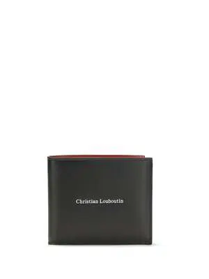 CHRISTIAN LOUBOUTIN Canopy Bifold Wallet - Black