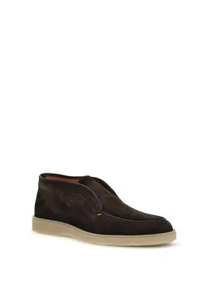Santoni Digits Suede Loafers