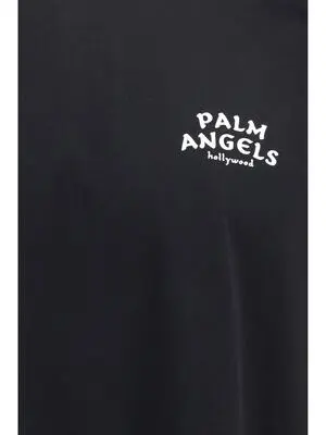 Palm Angels Palm Drift Back Over T-shirt - Black